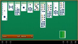Random Salad Games » Simple Spider Solitaire