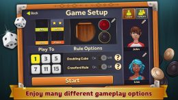 Random Salad Games » Backgammon Deluxe